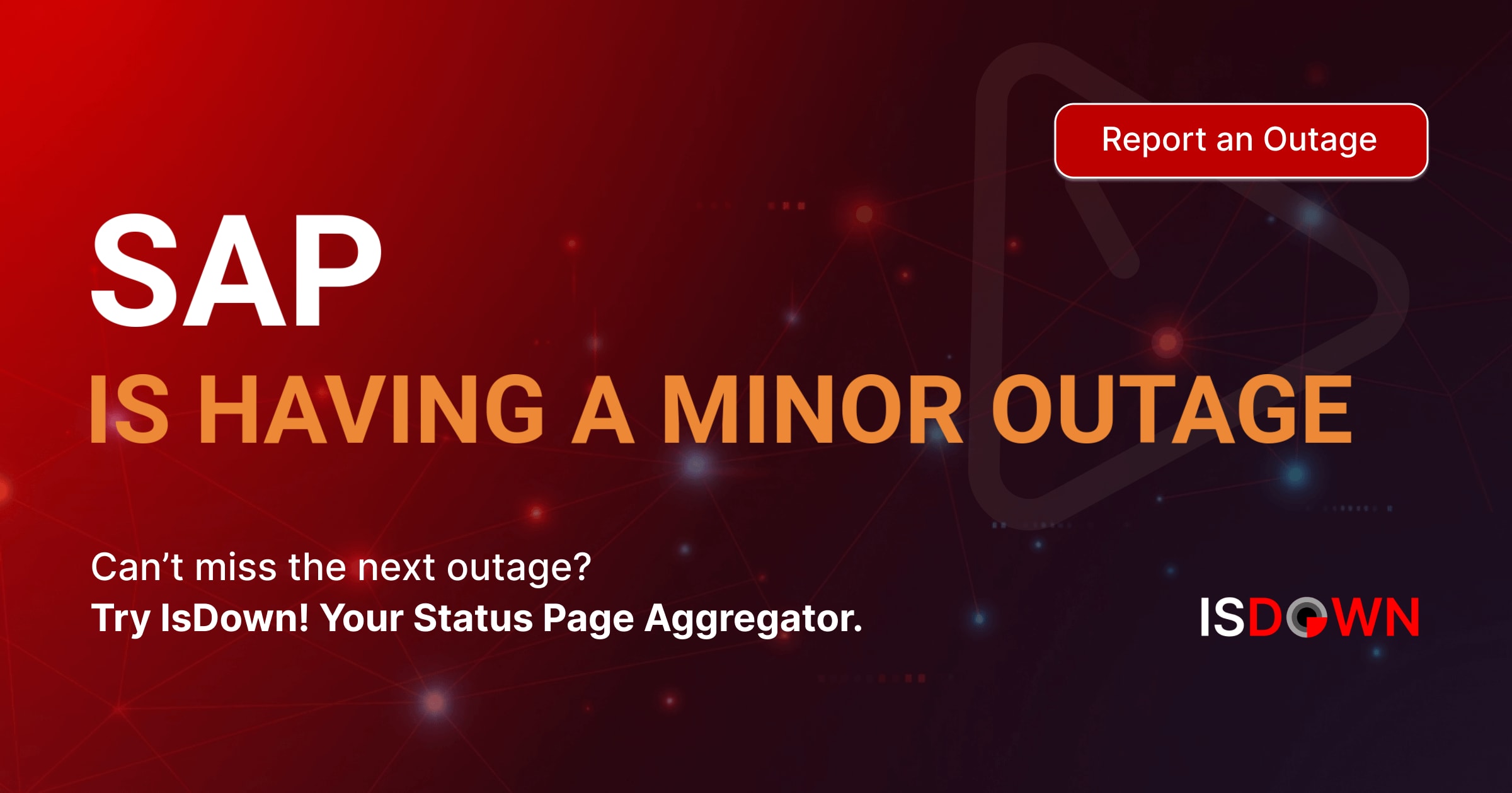 SAP Status. Is SAP Down? | IsDown